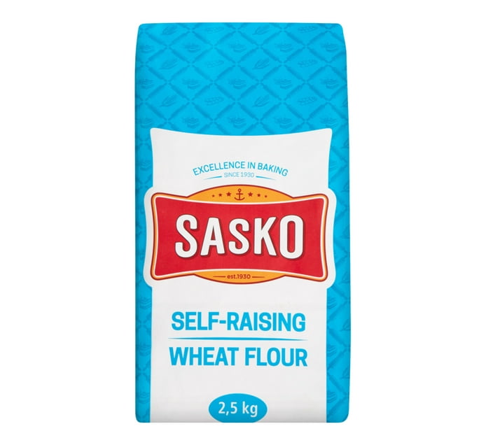 Sasko Wheat Flour Self-Raising (8 x 2.5kg) | Makro