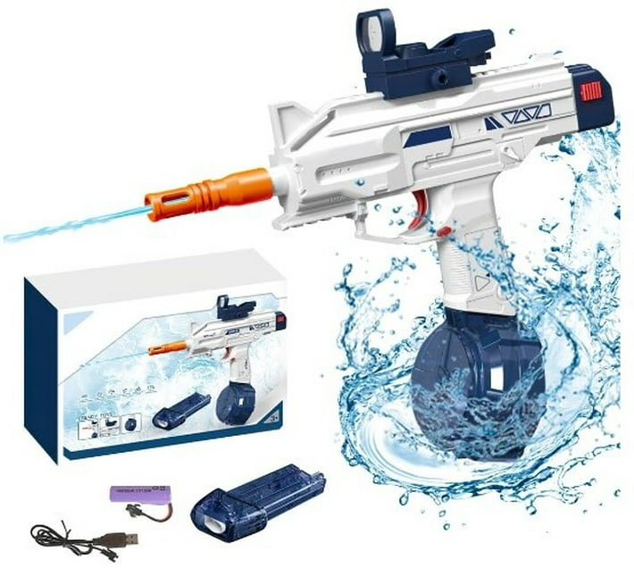 uzi-smg Automatic Watergun High Powered Battery,Long Range Water ...