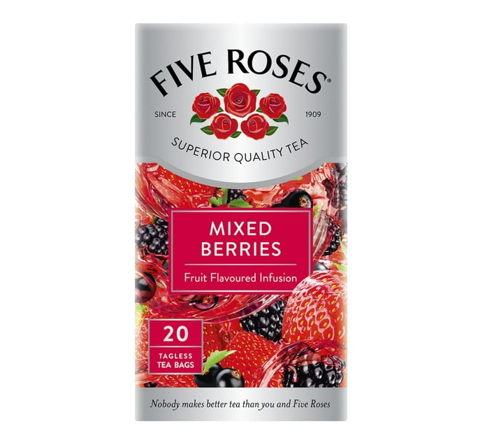 Someone’s in a Makro Five Roses Tea Mixed Berries (1 x 20's) Mood