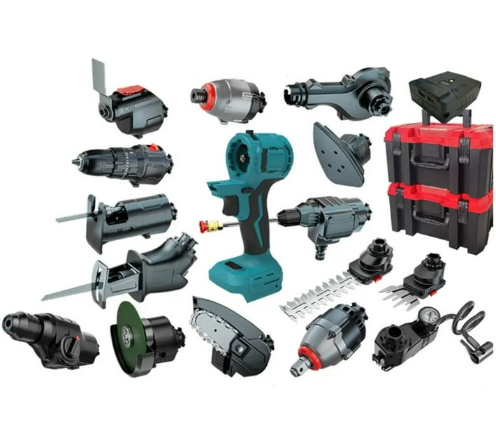 Kosun 18pcs Hand Power Tools Combo Set Power Drill (18 Tools) | Makro
