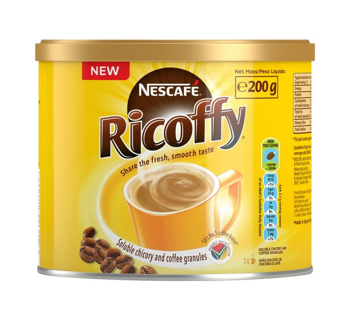 Nescafe Ricoffy Instant Coffee Original (16 x 200 g) | Makro