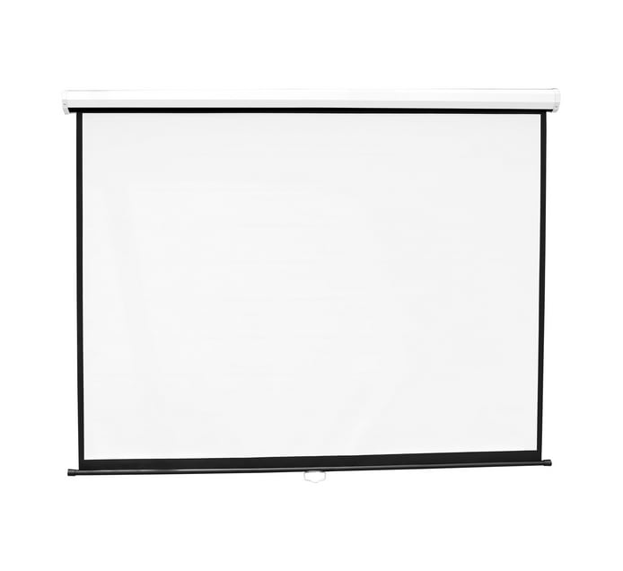 Someone’s in a Makro Ultra Link 1500 x 1500 mm Pull-Down Screen Mood