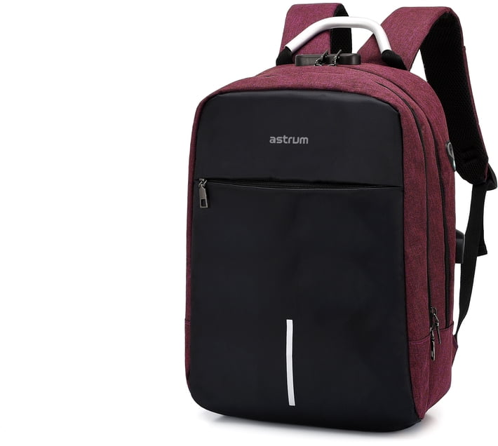 astrum LB220 15.5 l Laptop Backpack (Black) | Makro