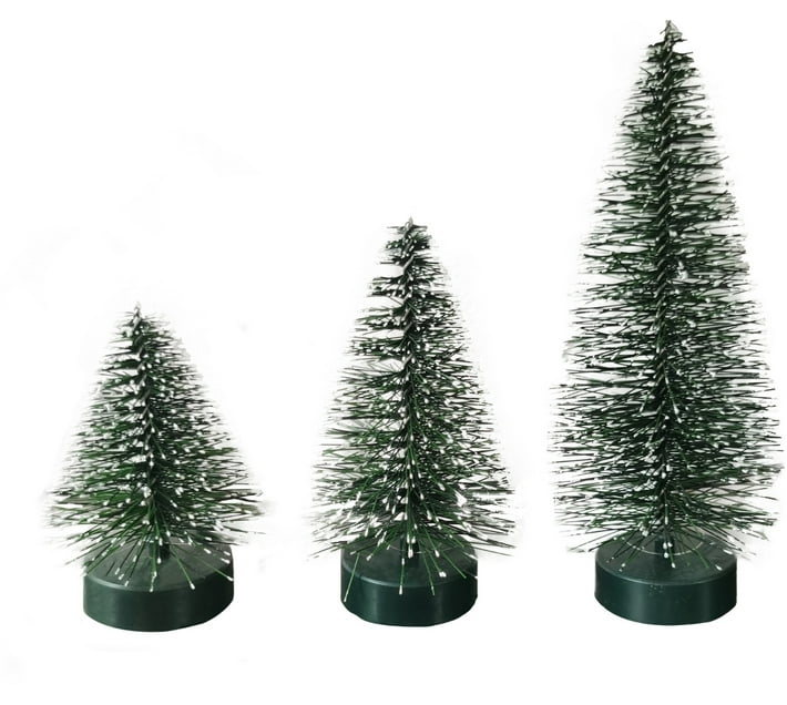Buy Northern Lights BOTTLE BRUSH TREE SET - 3 PACK (11CM, 14CM &20CM ...