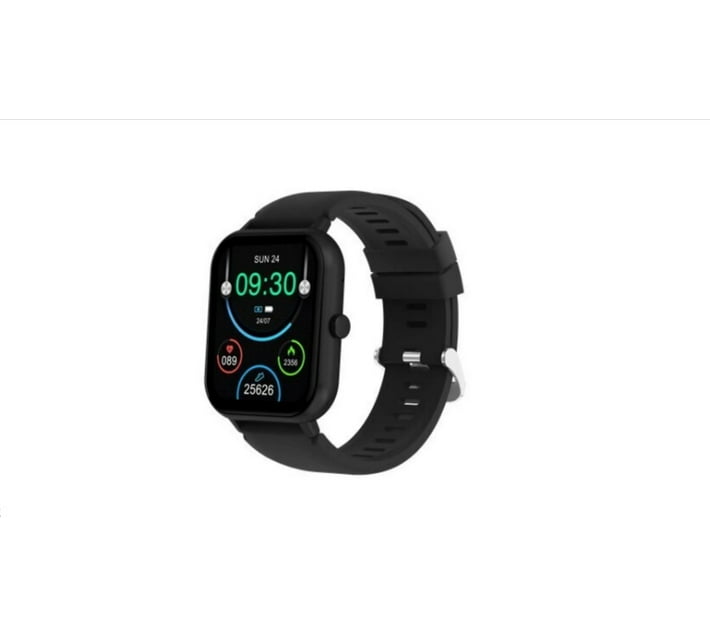 Volkano VCS Smartwatch (Black Strap, Medium) | Makro