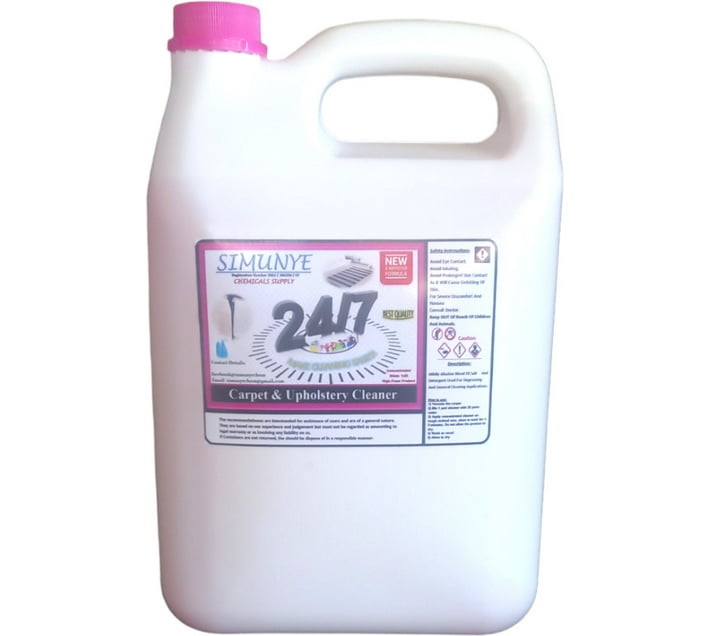 Simunye 24/7 Carpet & Upholstery Concentrate Cleaner 5L - Pink (5 L ...