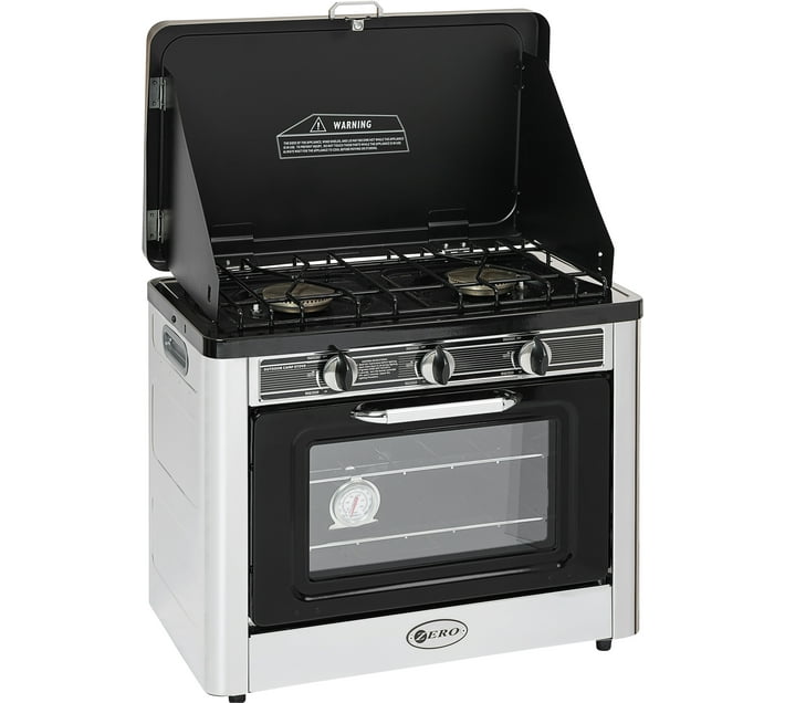 Zero Appliances 2 Burner Camping Gas Stove And Oven Stainless Steel ...