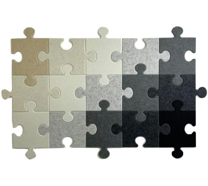 The Good Sport Decor Nordic Aesthetic Puzzle Piece Wall Felt Pin Boards ...