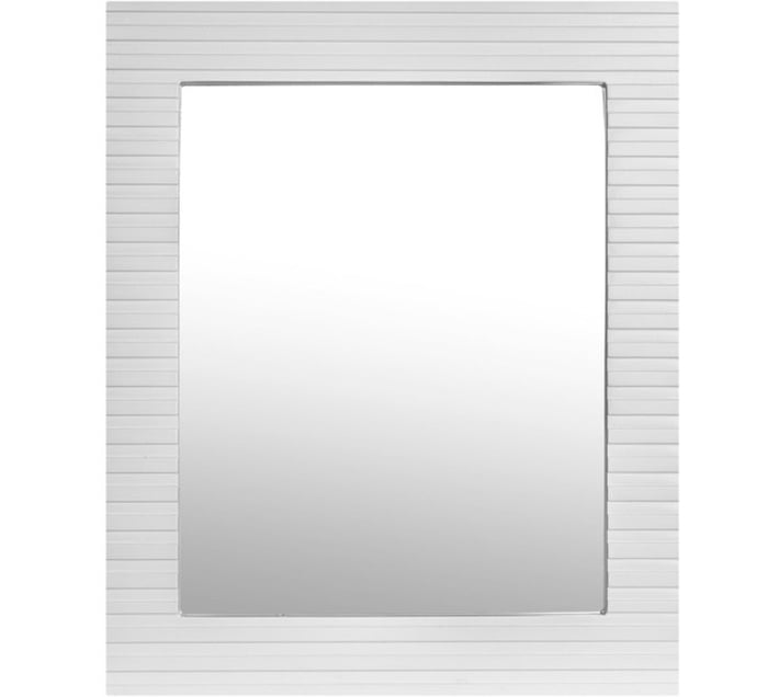 oma Lusso Valley Framed Door Mirror Cabinet White Decorative Mirror ...
