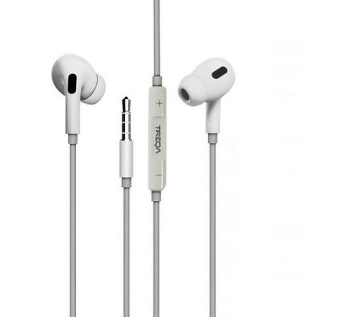 Treqa EP-755 Wired Earphones 3.5mm Bluetooth & Wired Headset (In the ...
