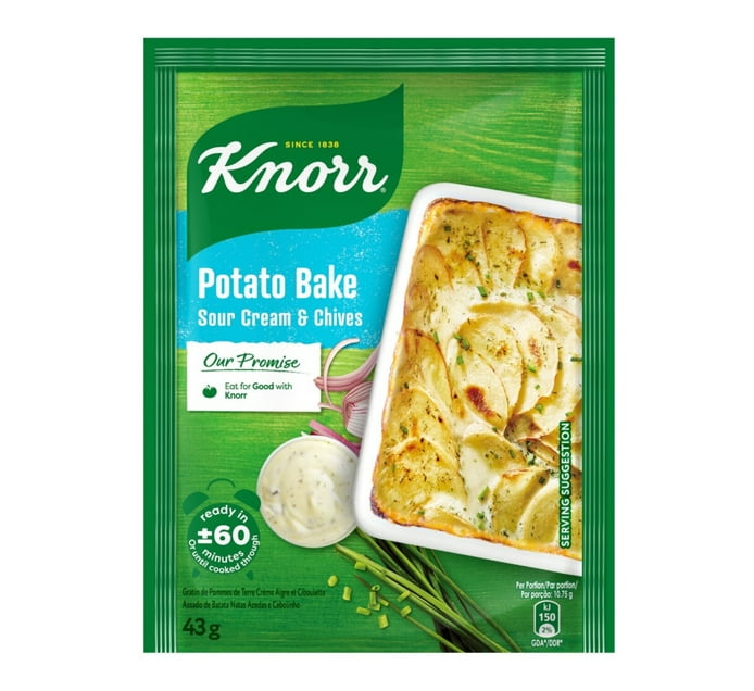 Buy Knorr Potato Bake Sour Crm & Chives (1 x 47g) in Bulk | Makro Business