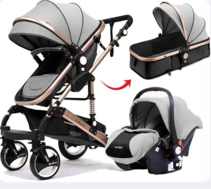 Belecoo 9902199146471 Stroller Pram (Multi, Grey) | Makro