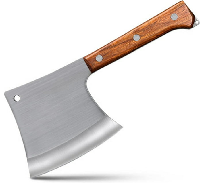 Generic 1 Piece Stainless Steel, Wood Cleaver K02 () | Makro