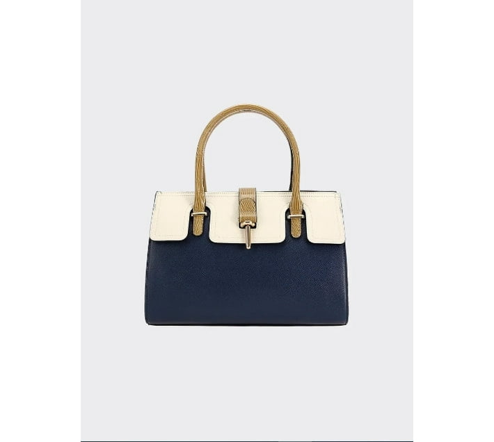 BAGCO Blue Handbag -BX012304066 Shoulder Bag (Blue, White, 1 L) | Makro