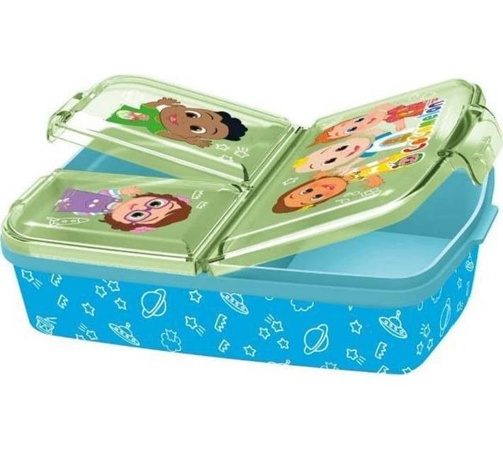 Cocomelon MULTI COMPARTMENT SANDWICH BOX 1 Containers Lunch Box (300 ml ...