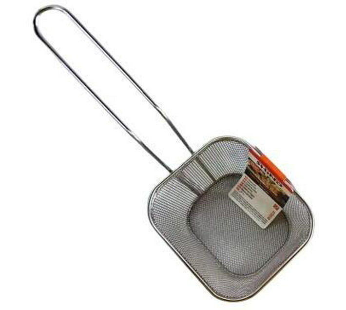 Shind Stainless Steel Grid Multi-Purpose Basket Steel Ladle Kitchen ...