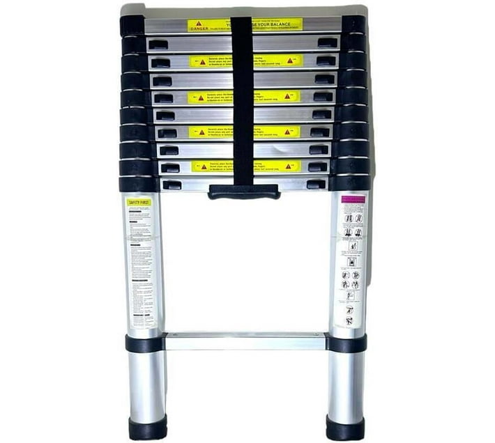 Sosolar ALUMINIUMSCOPIC2.6 Steel Ladder (With Platform) | Makro