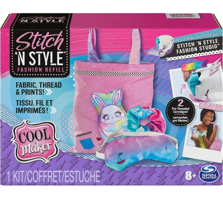 Cool Maker Sew Stylin Fashion Studio Refills Do-it-yourself Kits Art ...