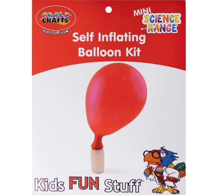 Crazy Crafts Self Inflating Balloon Kit Do-it-yourself Kits Art and ...