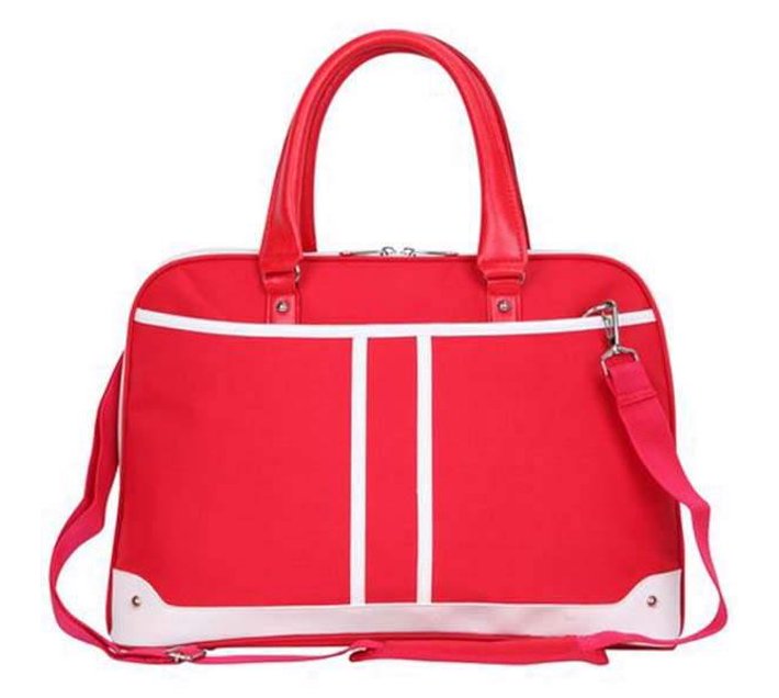 Someone’s in a Makro Kenton Ladies 15.6 Red Laptop Shoulder bag Mood