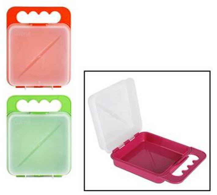 Otima Lunch box w/handle asstd-colours 1 Containers Lunch Box | Makro