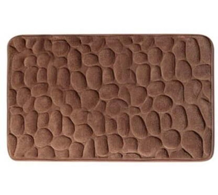 Generic Microfiber Floor Mat (Brown, Medium) | Makro