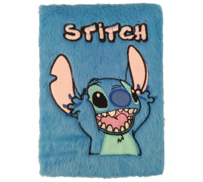 Unbranded Stitch Fluffy Journal / Notebook A5 Note Pad (Blue) | Makro