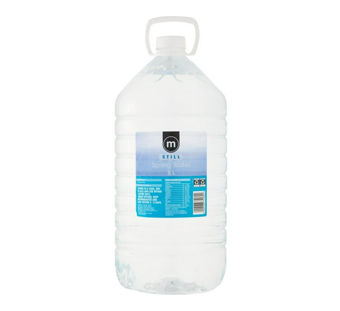 M 5 l M SPRING WATER 5L, STILL | Makro