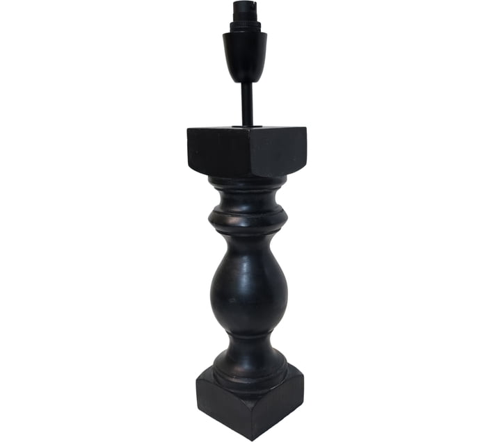 Litex Lamps Solid Wooden Table Lamp - The Rook Decorative Accent lamp ...