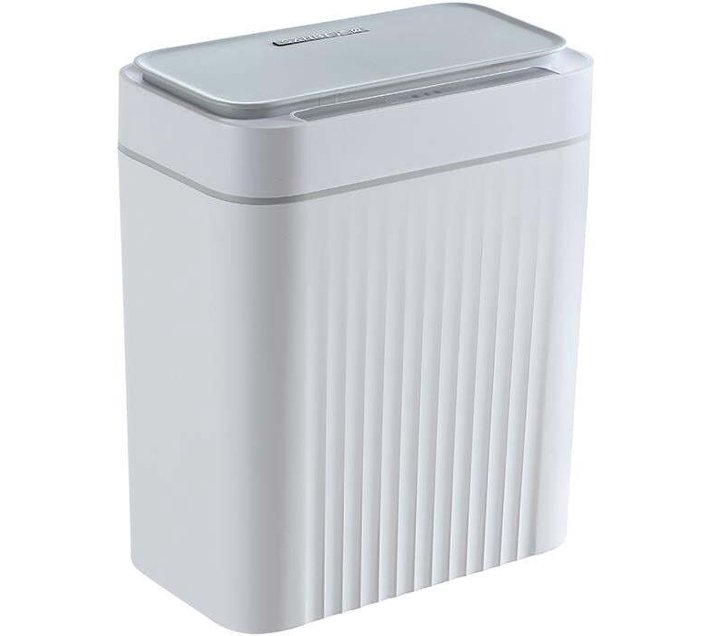 Smart Automatic Waterproof Plastic Dustbin (White) | Makro