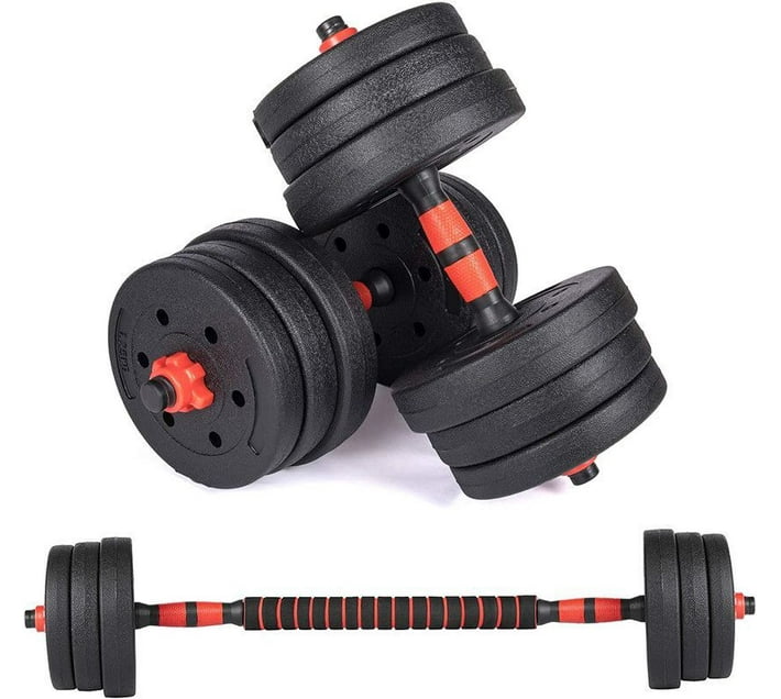Buy Generic Barbell & Dumbbells Weight Set Adjustable Dumbbells (0 kg ...