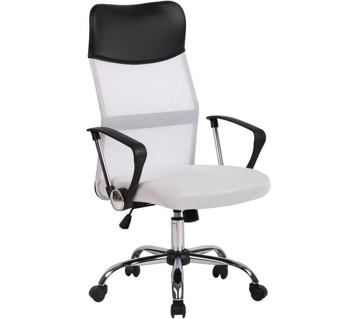 TOCC IC3 Mesh High Back Office Chair with Vegan Leather Accents Office ...