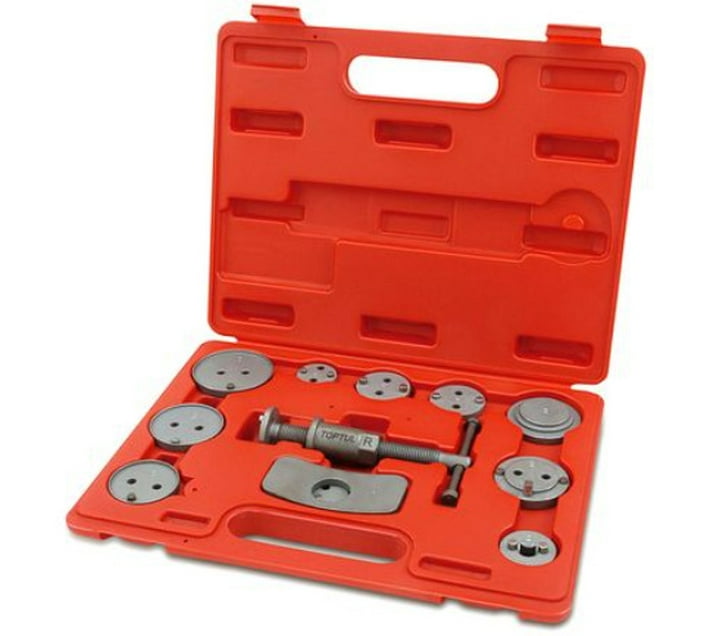 Toptul Universal 12 Piece Caliper Disc Brake Wind Back Tool Kit Dial ...