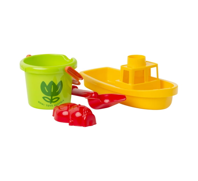 Gowi Boat+Spade+Bucket+Mould Net Set | Makro