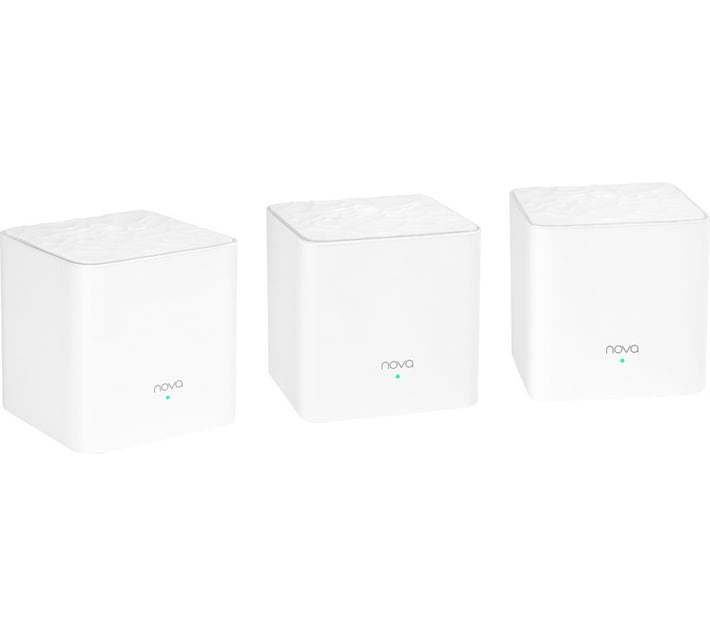 Nova MW3 3-Pack AC1200 Whole Home Mesh WiFi System 1000 Mbps 4G Router ...