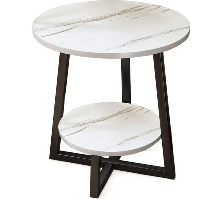 sisa abc917 Synthetic Fiber Console Table (Finish Colour - white, Knock ...