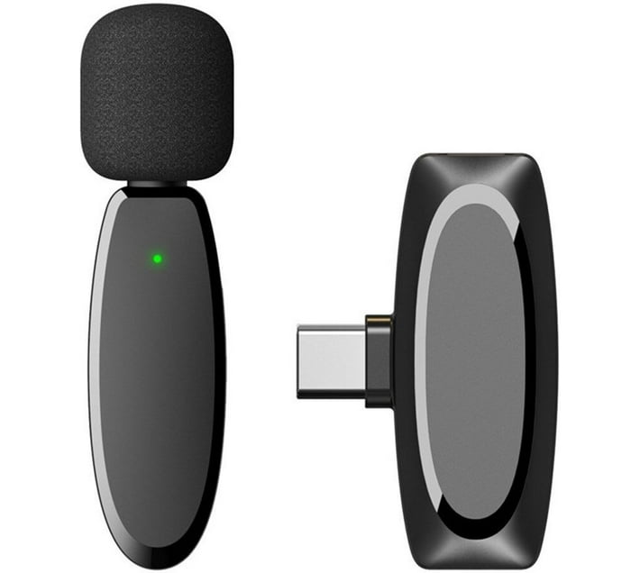 k10 Wireless Lavalier Microphone Cell Phone Intelligent Noise Reduction ...