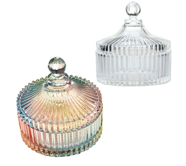 Someone’s in a Makro Home Kitchen Decor Glass Food Containers 2 Set ...