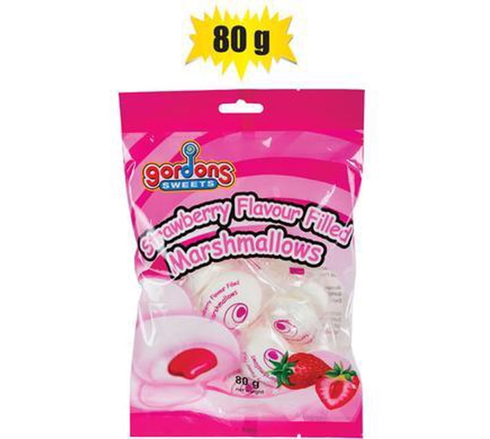 Gordons Sweets Sweet mallow gs s/berry filled erko (th) Bag (24 x 80 g ...