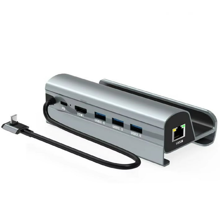 Ashcomonline Docking Station for Steam Deck Docking Station For Mobile (Grey) | Makro