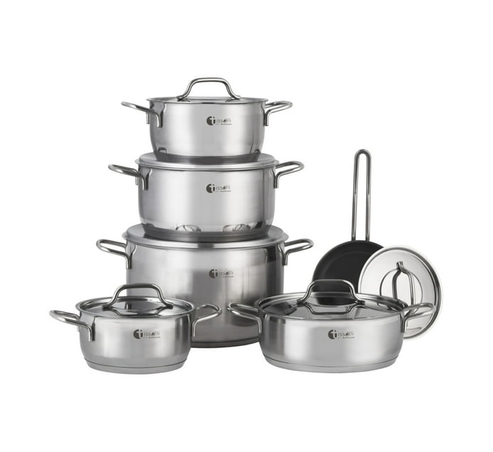 Buy Tissolli Premium St Stl Cookware Set in Bulk | Makro Business