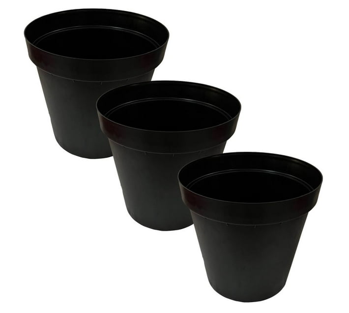 Someone’s in a Makro Garden Decor Pot Plant Set of 3 Large - Black - 30 ...