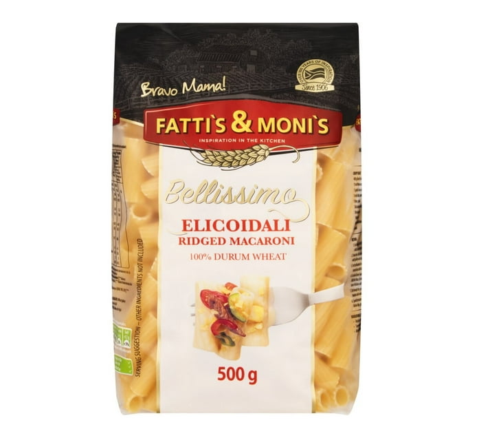 Someone’s in a Makro Fatti's & Moni's 1 x 500g Bellissimo Durum Wheat ...