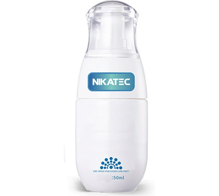 NikaTec Hyperhidrosis Antiperspirant Spray Large (50ml) Deodorant Spray ...