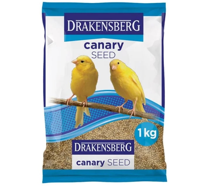 drakensburg Blue Bag Seed Canary 1Kg 2 x 1 kg Dry Adult Bird Food ...