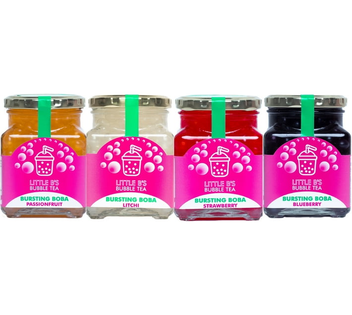Little Bs Bubble Tea Bursting Boba Fantastic Four Edible Combo 1 Makro