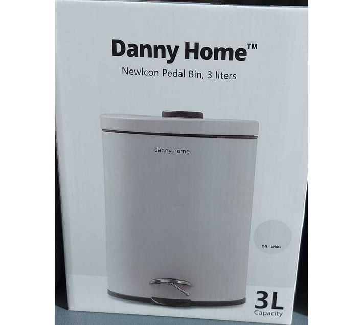 Buy Danny home Bin 3lt Iron Dustbin (Multicolour) in Bulk | Makro Business