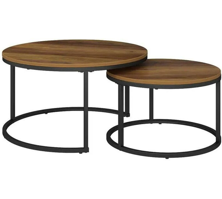 Buy Decorum & Co Nesting Coffee Table Set Engineered Wood Console Table ...