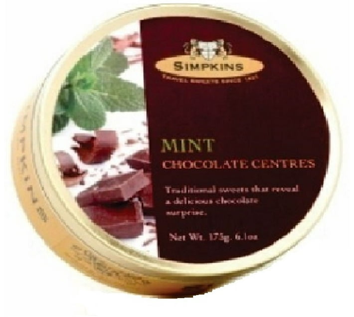 Longfield Trading-Chic Simpkins Mint Choc Centres 175gr Tin (175 g) | Makro