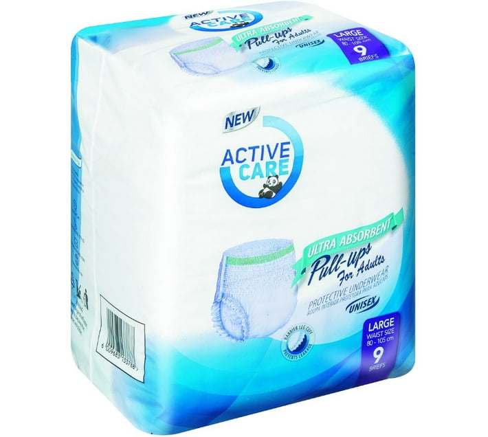 Active Care Adult Pull Ups Large - 9s Adult Diapers - L (9 Pieces) | Makro